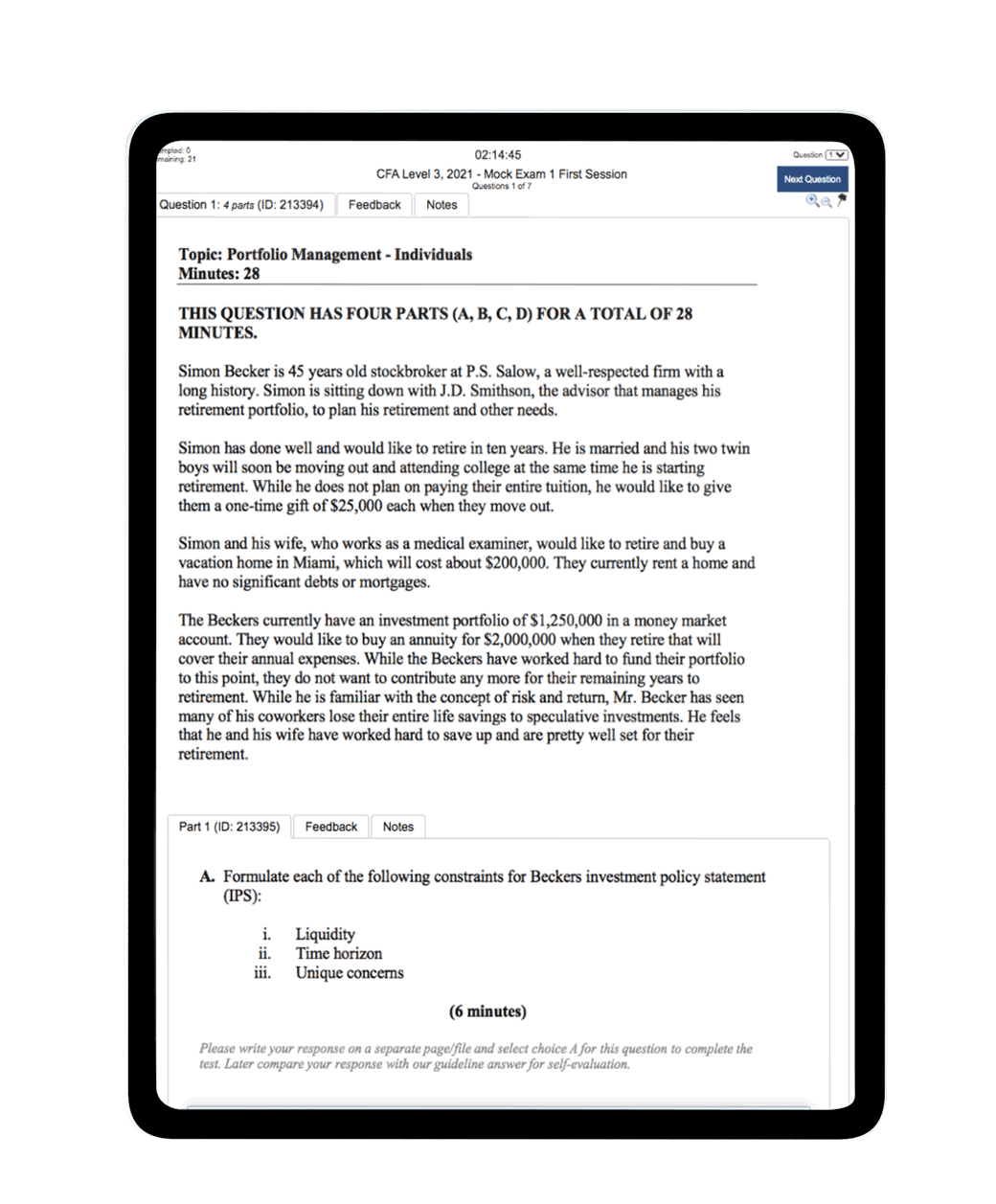 Review CFA® exam curriculum today! - FinQuiz